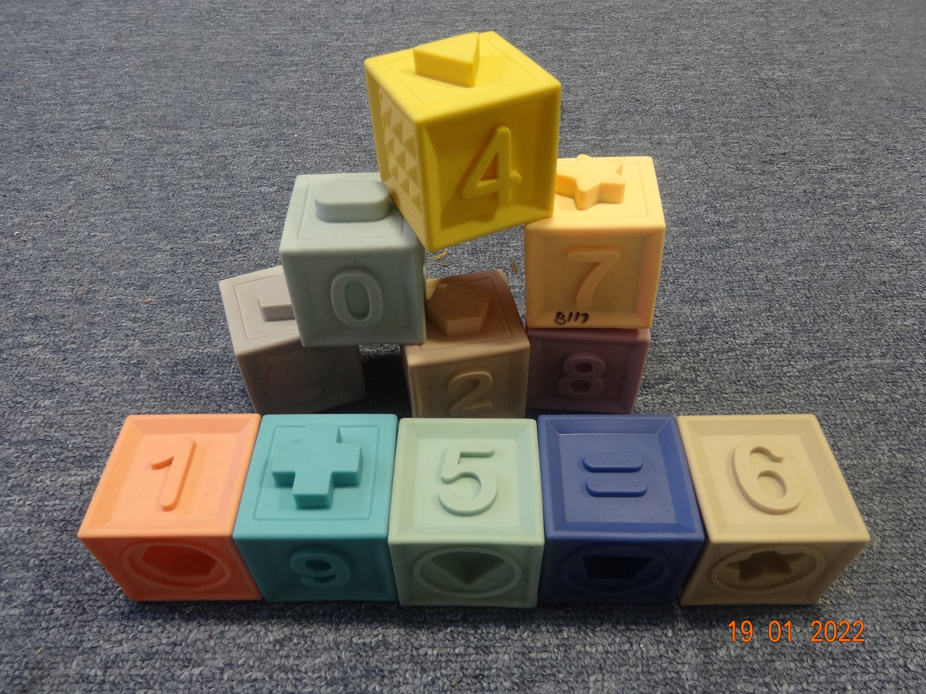 Soft Stacking Shape Blocks